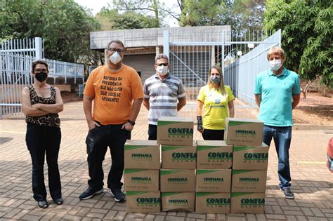 Sindicato Doa Cestas Básicas Ao Projeto Social De Bancária Do Bb