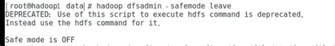 namenode is in safe mode（hadoop使用） name node is in safe mode csdn博客