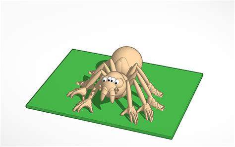 3d Design Man Spider Tinkercad
