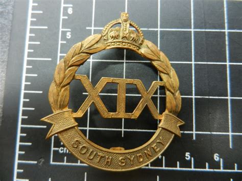 19th Infantry Battalion 1930 42 Hat Badge