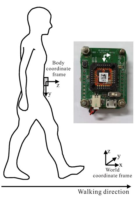 Improved Single Inertial Sensor Based Attitude Estimation During Walking Using Velocity Aided
