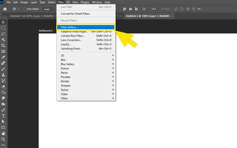 What Is The Filter Gallery In Photoshop Graphics Mob