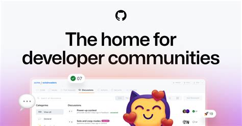 github discussions · developer collaboration and communication tool · github
