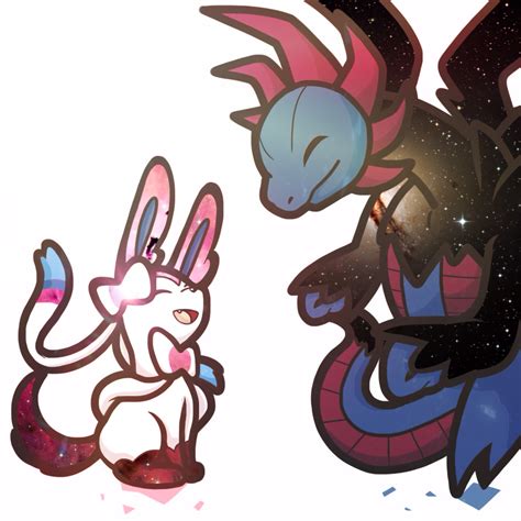 Hydreigon And Sylveon