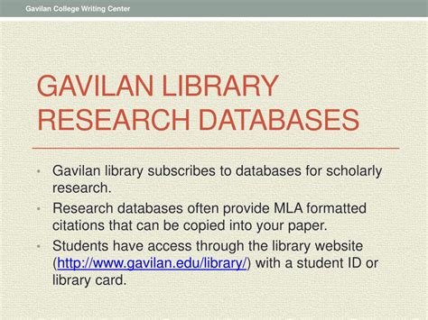 PPT MLA Documentation PowerPoint Presentation Free Download ID 4883429