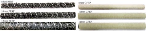 Different Sizes Of Bfrp And Gfrp Bars Download Scientific Diagram