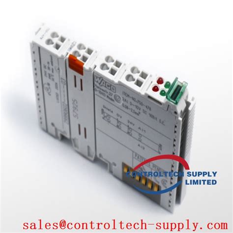 Wago 750 478 Analog Input Module In Stock Controltech Supply Limited
