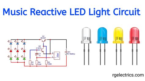 Simple Music Reactive Led Light Circuit — Rg Electrics
