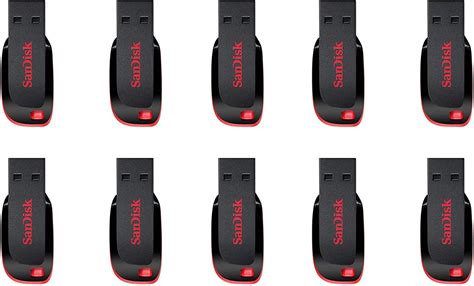 Amazon Com SanDisk GB Cruzer Blade USB Flash Memory Drive SDCZ G Pack Electronics