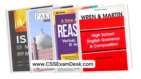 compulsory subjects books and notes in pdf css exam desk