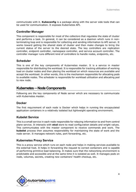 Kubernetes Tutorial Pdf Cloud Computing Internet