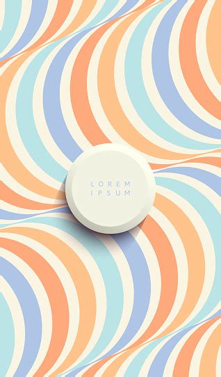 물결 모양의 곡선 리본추상 동적 템플릿 모던 한 커버 디자인 3d 벡터 그림입니다 선에 대한 스톡 벡터 아트 및 기타 이미지