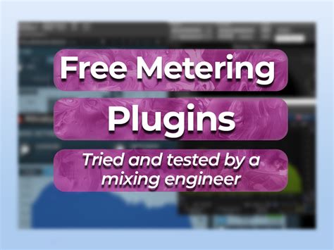 6 Best Free Metering Plugins Tested By A Full Time Mixing Engineer Whipped Cream Sounds