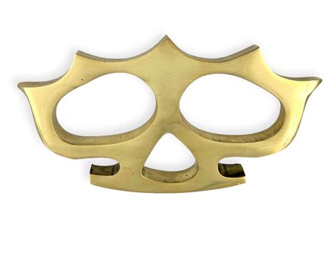 Solid Heavy Real Brass Knuckles 2 Fingers Panther Wholesale