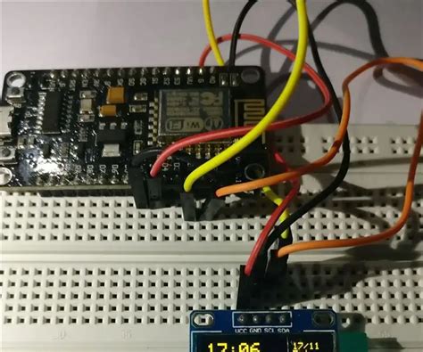 Esp8266 Netwerkklok Sonder Enige Rtc Nodemcu Ntp Klok Geen Rtc Internetklokprojek 4 Stappe