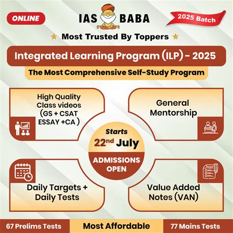 New Batch Ilp 2025 Integrated Learning Program The Most Comprehensive And Trusted 365 Days