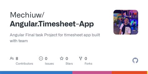 GitHub Mechiuw Angular Timesheet App Angular Final Task Project For Timesheet App Built With Team