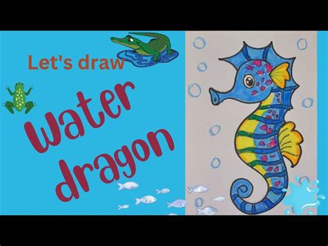 How To Draw Water Dragon