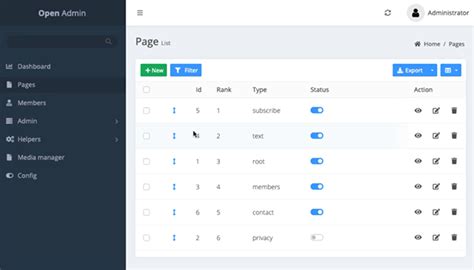 Github Open Admin Orggrid Sortable Sortable Rows For Grid View