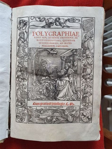 Johannes Trithemius Polygraphiae Libris Sex 1518 Catawiki