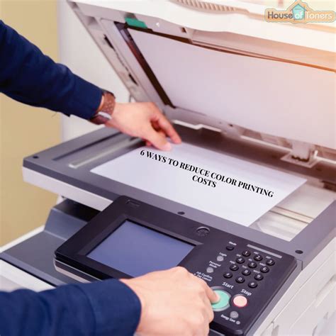 Ways To Reduce Color Printing Costs HouseOfToners