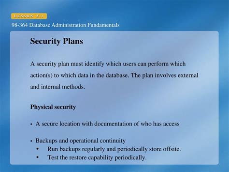 Ppt Understand Database Security Concepts Powerpoint Presentation