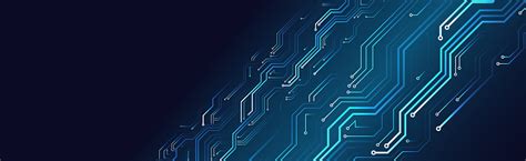 하이테크 회로 기판 설계 혁신 개념 추상적 미래 지향적 인 넓은 통신 벡터 일러스트레이션 파란색 배경에 공상 과학 기술 0명에 대한 스톡 벡터 아트 및 기타 이미지 Istock