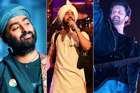 Diljit Dosanjh Arijit Singh Atif Aslam 5 South Asian Musicians