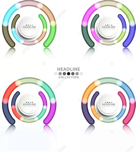 Brochure Header Layout Template Variety Binder Banner Vector Variety Binder Banner Png And