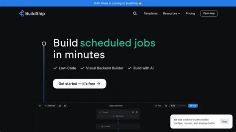 buildship ai powered low code visual backend builder for creating