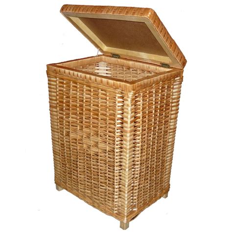 ᐉ Кошик для білизни з лози Корал Модена 55х39х29см 2244 • Краща ціна