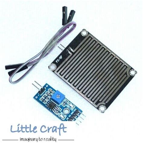 Rain Sensor Module For Arduino Robotics Iot Shopee Malaysia