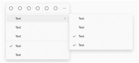 commandbarflyout secondary commands highlighting issue · issue 7922
