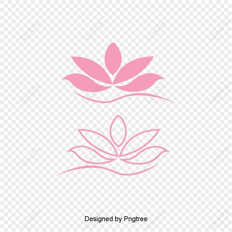 만화 일러스트 자유형 간단한 연꽃 디자인마사지여자 Png 일러스트 무료 다운로드 Lovepik