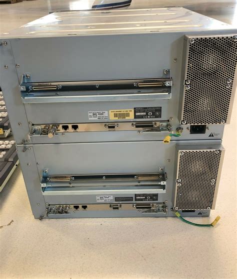 Sony Mvs 8000 Hd Multi Format Switcher With Control Panel And Menu Panels Lot Of 2 Used Video