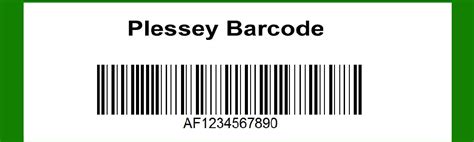 Error Correction Of The Plessey Barcode