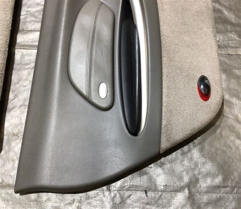 1999 2004 Porsche 986 Boxster Interior Door Panels Graphite Gray