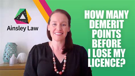 Demerit Points And License Loss Whats The Limit