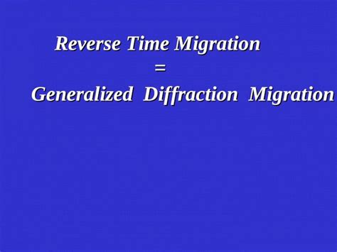 ppt reverse time migration dokumen tips