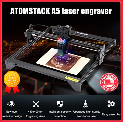 Купить Гравирование Atomstack A5 20w Diy Laser Cutting Printer Engraving Engraver Machine