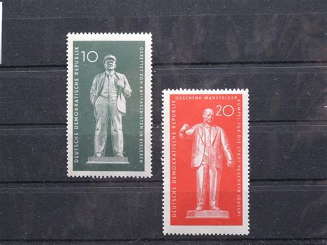 Ddr 1960 Lenin Thälmann Denkmäler Gebraucht In Wil Sg Für Chf 1