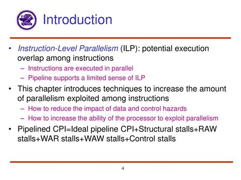 Instruction Level Parallelism And Its Dynamic Exploitation Ppt Download