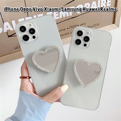 Jual Diamond Popsocket Case Polos Samsung A22 M62 S21 S20 S10 Note 20