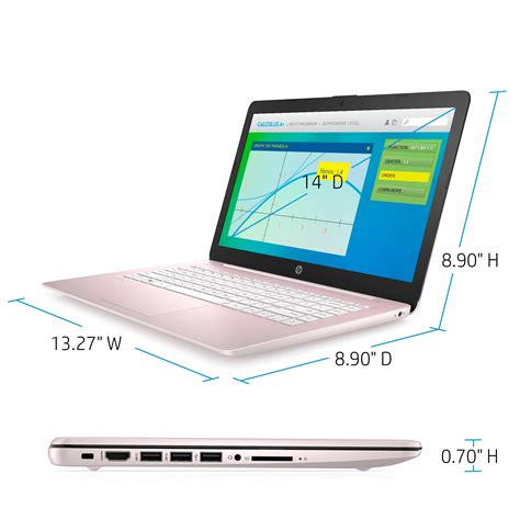 Hp Stream Pink Laptop With Celeron Processor Gb Qatar Ubuy