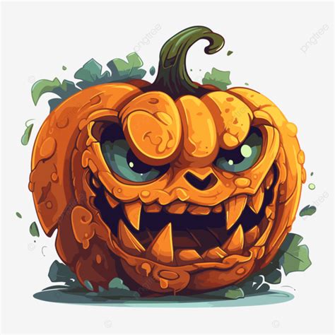 잭 오 랜턴 벡터 스티커 클립 아트 할로윈 호박 삽화 만화 상표 Png 일러스트 및 벡터 에 대한 무료 다운로드 Pngtree