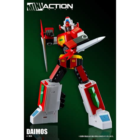 Mini Action Figure Tosho Daimos Tosho Daimos ミニアクションフィギュア 闘将ダイモス