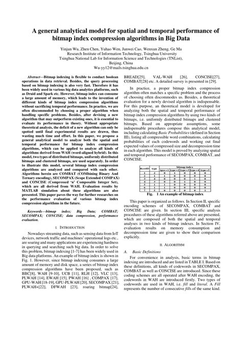 pdf a general analytical model for spatial and temporal performance