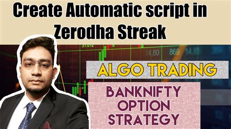 How To Create First 1 Min Candle Intraday Option Strategy In Zerodha