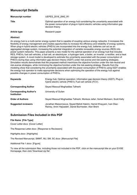 Pdf Optimal Energy Management Of A Grid Connected Multiple Energy Carrier Micro Grid