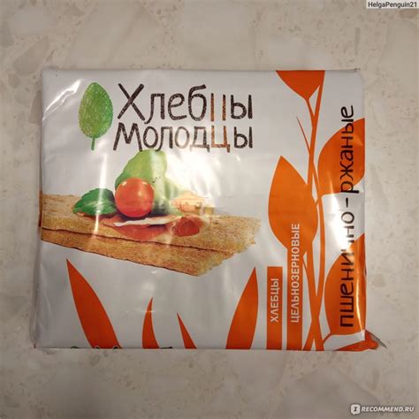 Хлебцы Молодцы пшенично-ржаные - «Лучшие хлебцы для бутербродов.» | отзывы